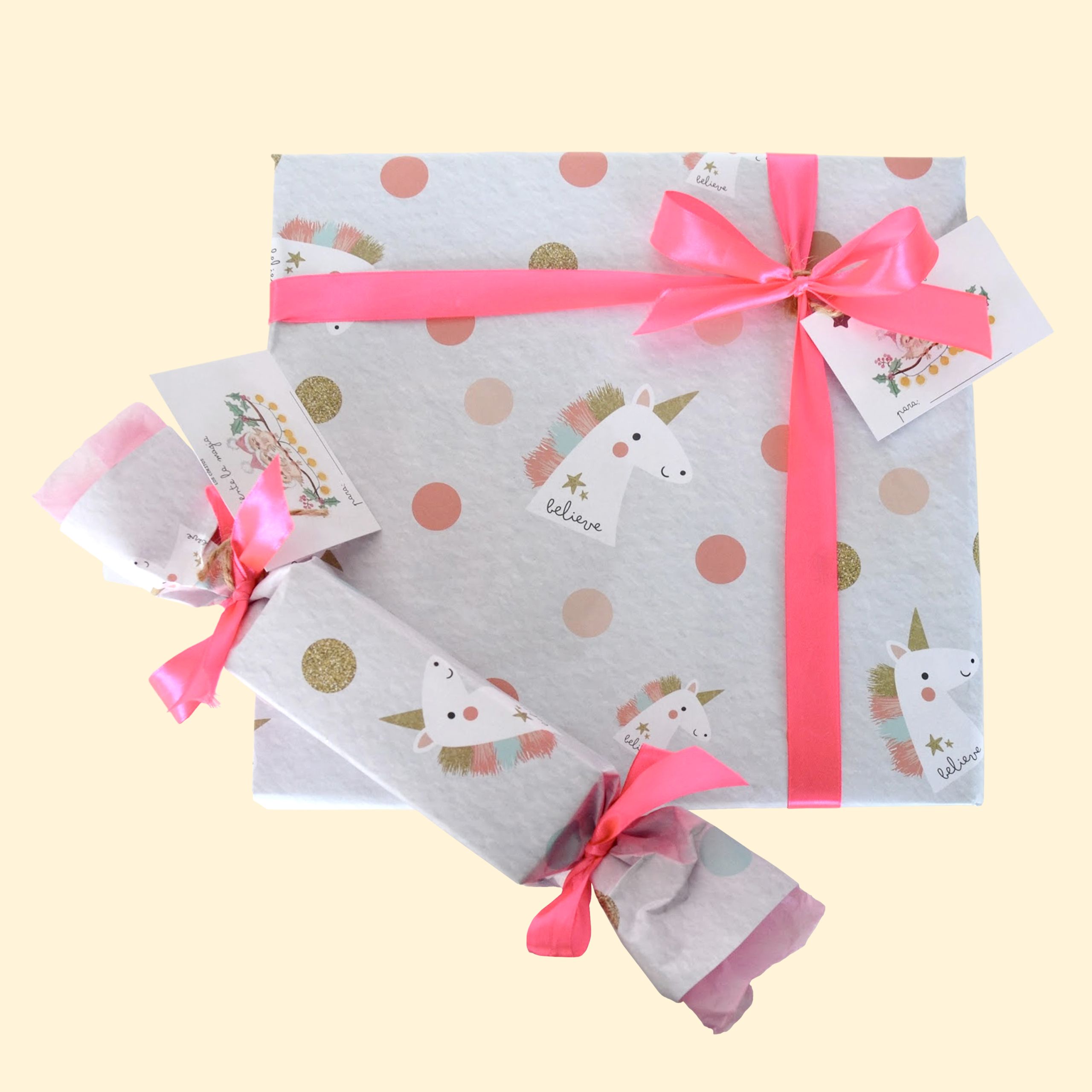 Packaging Especial. Lazo rosa - Los Cokitos